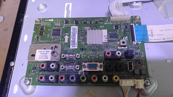 삼성 LCDTV LN32B360 전원 안켜짐 고장수리 : 네이버 블로그