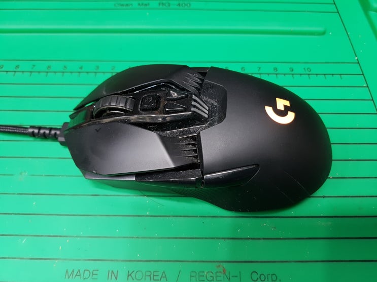 G900마우스 로지텍마우스수리 클릭불량 클릭풀림 더블클릭 드래그풀림든의 증상으로 고장수리 입니다직구마우스수리 병행수입마우스