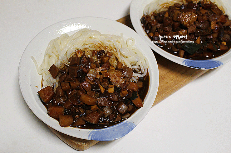 자장면 만들기 짜장면 만드는법 오랜만에 별식 짜장면만들기 : 네이버 블로그