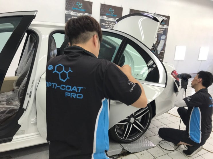 벤츠e63amg 옵티코트 Ppf And 옵티코트 프로 플러스 패키지 옵티코트프로 자동차코팅 신차코팅 세라믹코팅 유리막코팅