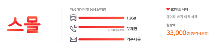 SKT-KT-LGT 보편(?)스러운 요금제 비교 : 네이버 블로그