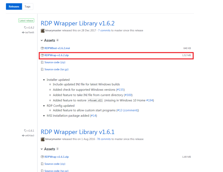 Windows 원격데스크톱 다중접속 설정(RDP Wrapper) : 네이버 블로그