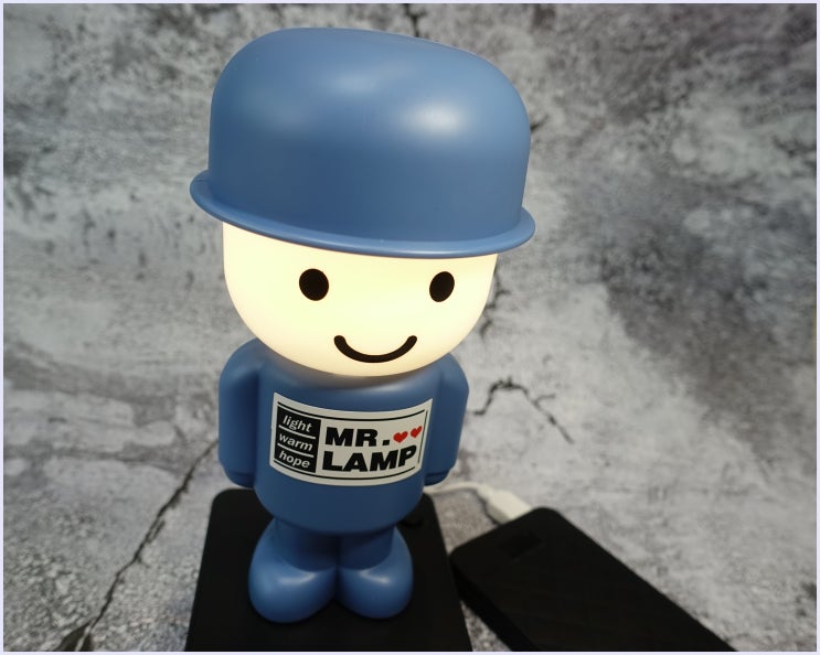 얼굴에서 불빛이 MR.LAMP 사람 무드등 넘나 이쁘다 : 네이버 블로그