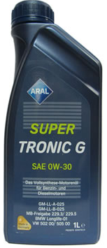 ARAL SUPERTRONIC G 0W-30 : 네이버 블로그