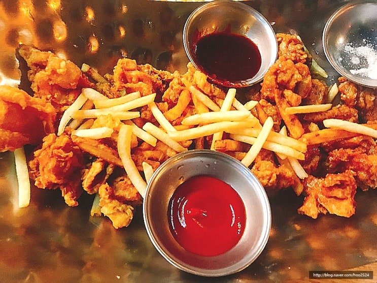 신촌 치킨 맛집 - 칠칠켄터키 : 네이버 블로그