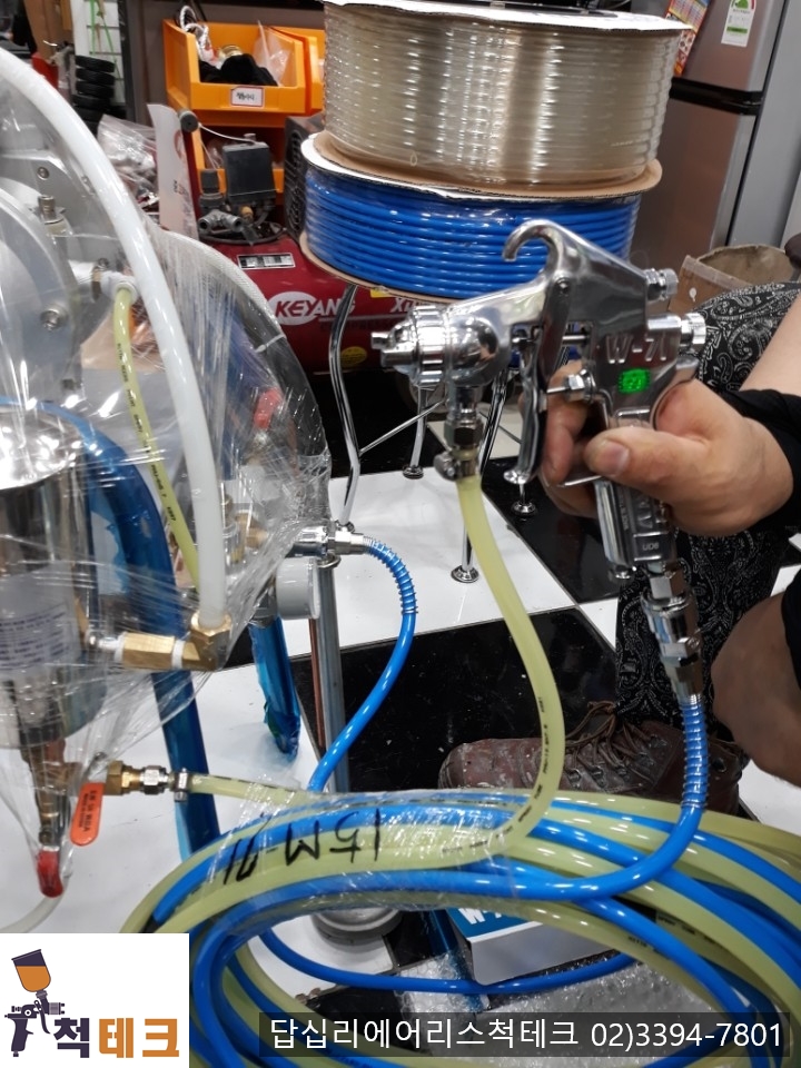 [답십리에어리스전문업체척테크]압송기 사용전 결합방법소개(압송펌프를 처음 사용하는 분들을 위한 안내) : 네이버 블로그