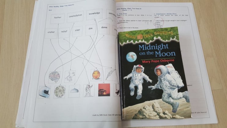 [Magic Tree House] #8 Midnight on the Moon : 네이버 블로그
