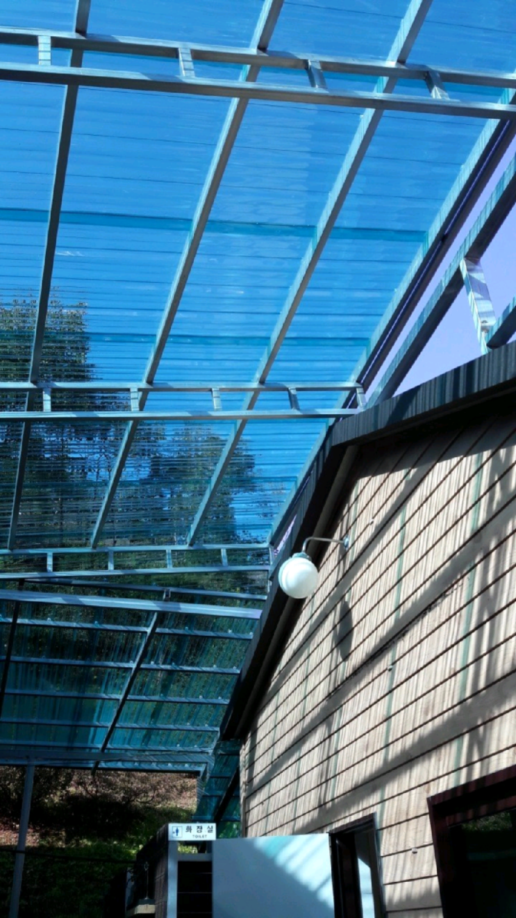 헌 지붕 줄께, 새 지붕 다오. 수양농장가든 지붕올리기~ : 네이버 블로그