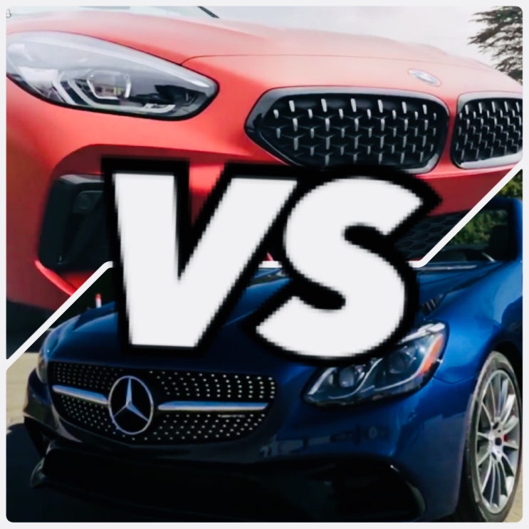 오픈카 2018 벤츠 slc 43 amg vs 2019 BMW Z4 : 네이버 블로그