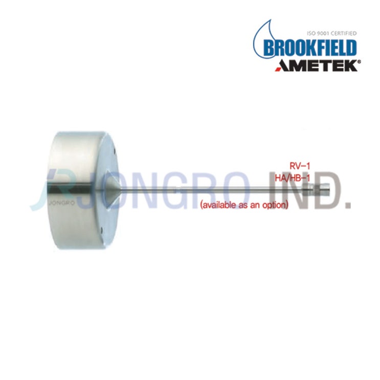 Brookfield 브룩필드 Viscometer 점도계 Spindle 스핀들 RV HA HB Type 고점도용스핀들 RV1 ...