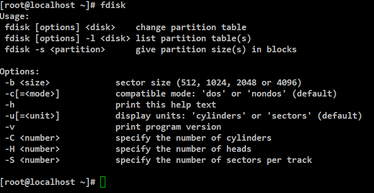 리눅스 명령어 fdisk : 네이버 블로그