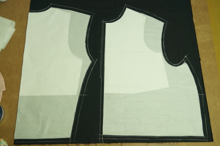 간절기 블루종 재킷 만들기2 재단 봉제 패치포켓 주머니 만들기 옷만들기 Diy 미세스노 스타일북 네이버 블로그