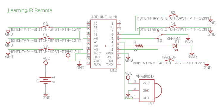 Learning IR Remote 만들기 1단계 회로구성 (Feat. Eagle) : 네이버 블로그