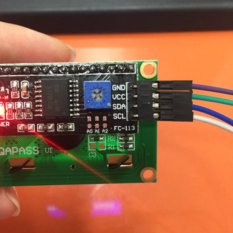 아두이노 우노 WeMos d1 r1 + LCD I2C : 네이버 블로그