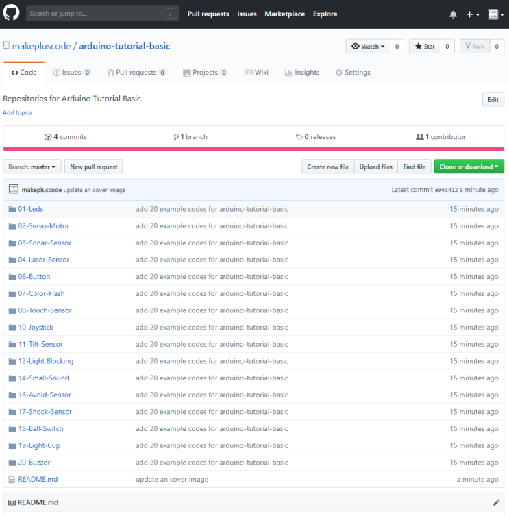 자료 : 아두이노 기초 동영상 강의 코드 공유 : 네이버 블로그