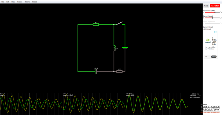 간단한 회로 시뮬레이션 사이트 - Falstad Circuit Simulator : 네이버 블로그