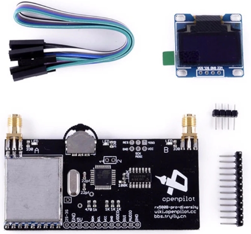 [버섯][부품] FPV RX5808 Pro Receiver 5.8G 40CH Diversity OLED Display for ...