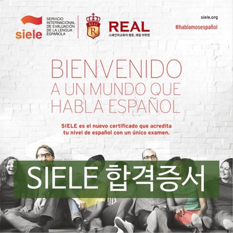 SIELE 합격증 : 네이버 블로그