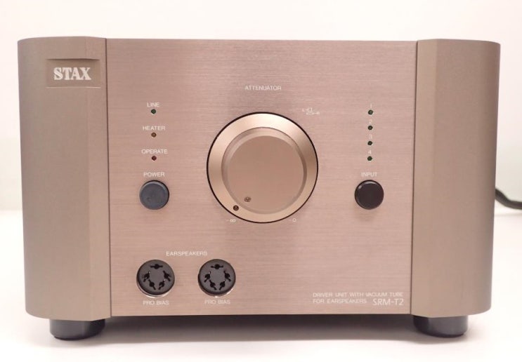 광기 서린 일본 스탁스 헤드폰 앰프STAX SRM-T2 , 스탁스 헤드폰 STAX SR-OMEGA 세트 출현! : 네이버 블로그