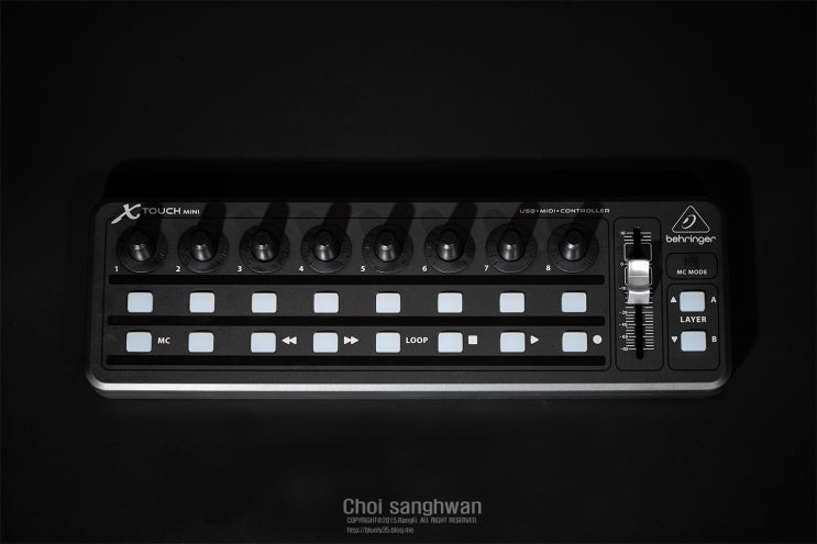 라이트룸 컨트롤러 behringer Xtouch Mini : 네이버 블로그