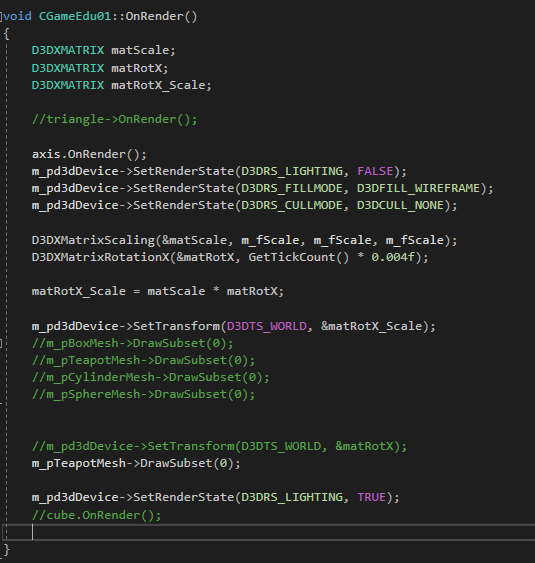 [DirectX 3D] 변환 행렬을 이용한 3D 물체 다루기 (2) : 네이버 블로그