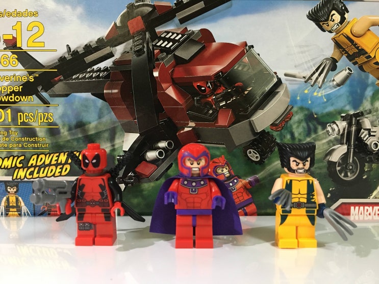 LEGO 6866 Wolverine's Chopper Showdown/ 울버린의 헬리콥터 결투 (데드풀 레고) : 네이버 블로그