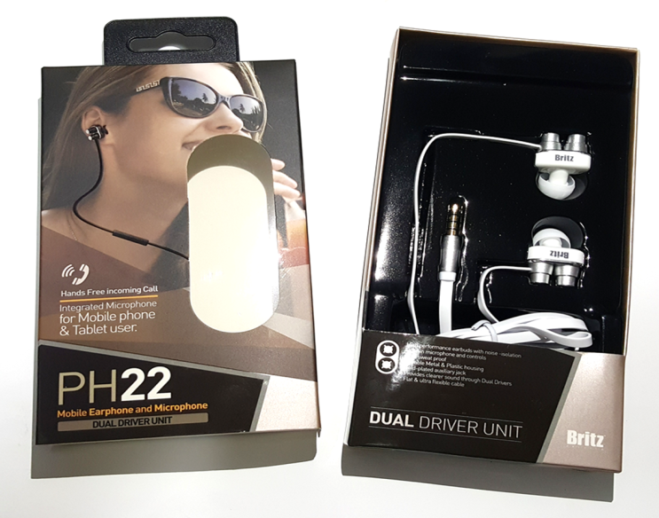 브리츠 PH22 듀얼유닛 유선 이어폰 사용 후기 (동영상) 소리가 너무 잘 들려서 좋아요 : 네이버 블로그