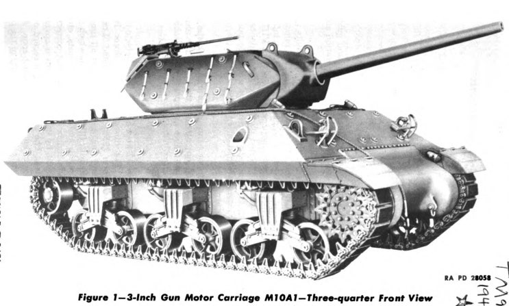3inch M10A1 GMC 자료 : 네이버 블로그