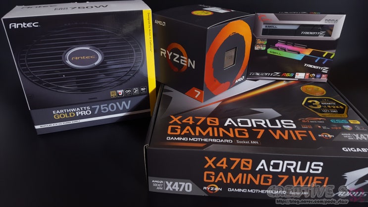 [PC/HW/CPU] AMD Ryzen 라이젠 7 2700X (피나클릿지) 간단 개봉 및 사용기 : 네이버 블로그