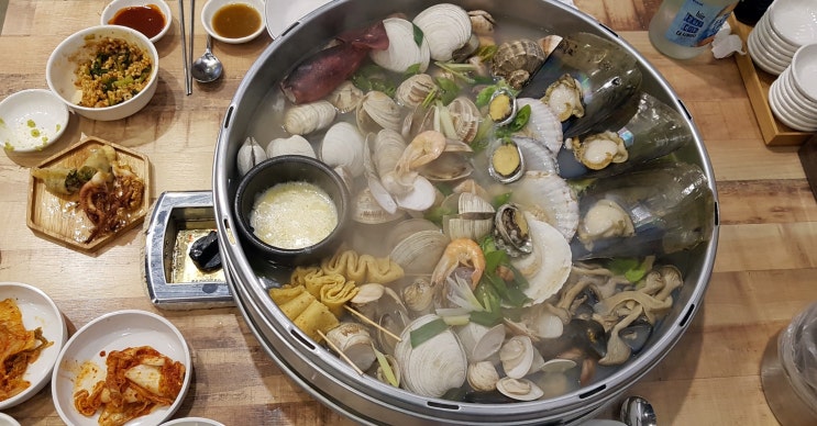 [부천 신중동 맛집] 신중동 조개전골하면 떠오르는 택이네조개전골!!! 비쥬얼, 맛 모두 최고 ^^ : 네이버 블로그