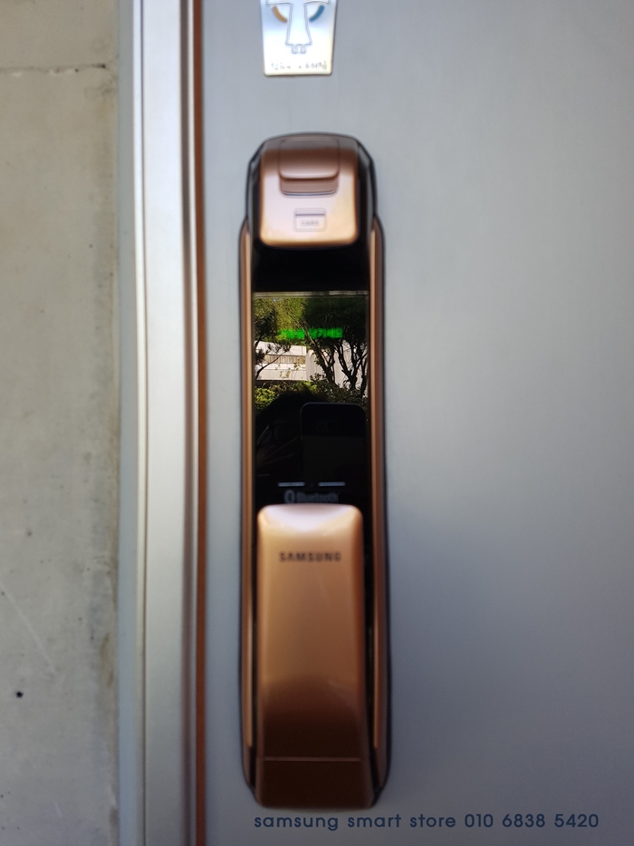 운중동 월든힐스1차 SHP-DP930 삼성 지문푸시풀도어락 코콤월패드와 연동까지 가능 : 네이버 블로그