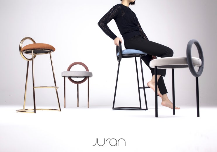 주란(JURAN)의 신제품, Hoop Bar Stool : 네이버 블로그
