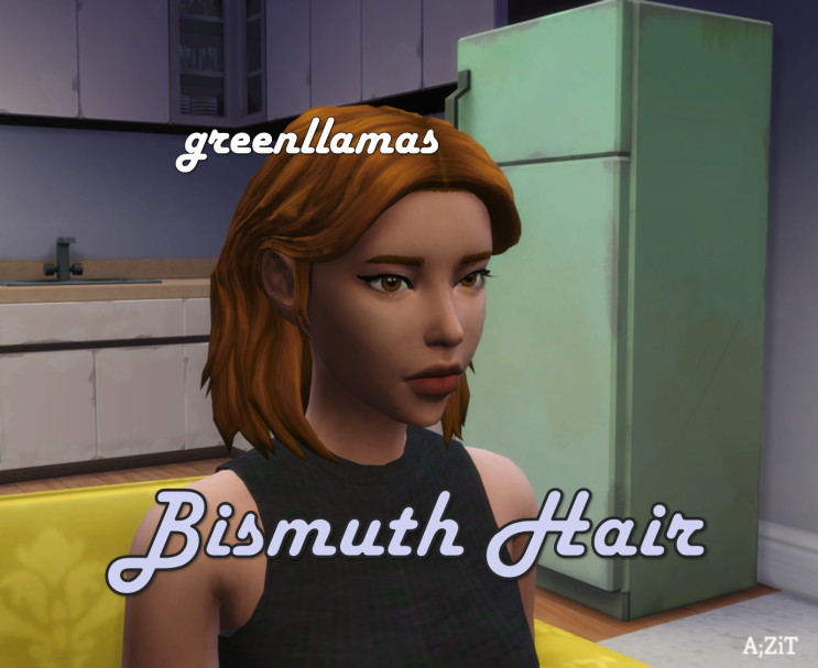 [ 심즈 4 cc ] 여심 단발 헤어 CC 다운로드 (Bismuth Hair) : 네이버 블로그