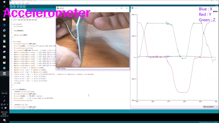 [MEMS] Arduino를 이용한 Basic MPU6050 Accelerometer, Gyroscope 특성 측정 : 네이버 블로그