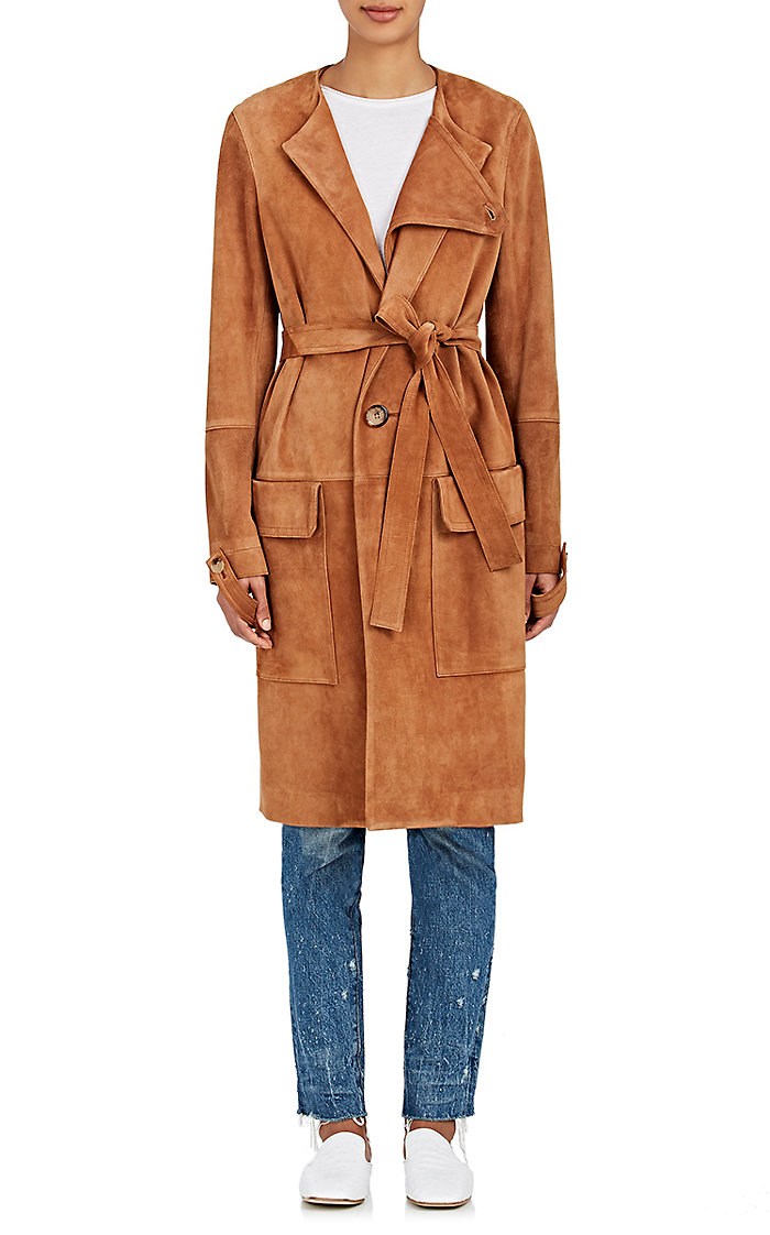 HELMUT LANG 헬무트랭 Suede Trench Coat : 네이버 블로그