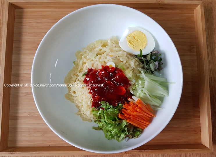 [오뚜기 진짜쫄면] 맵다 매워~~ : 네이버 블로그