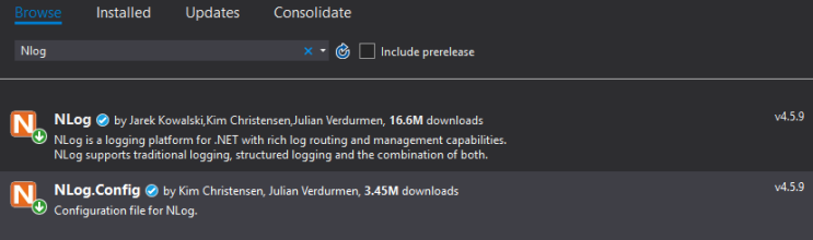 NLog 이용하기 : 네이버 블로그