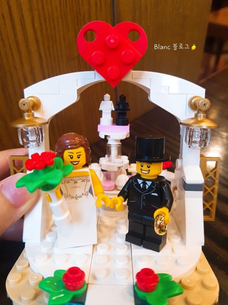 [Review] 2018 '웨딩레고' 40197 : 아기자기한 Lego Wedding Favor Set : 네이버 블로그