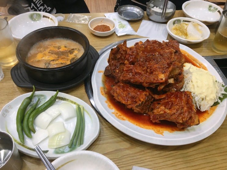 [선릉역 맛집] 신동궁 숯불구이 감자탕 후기후기 : 네이버 블로그