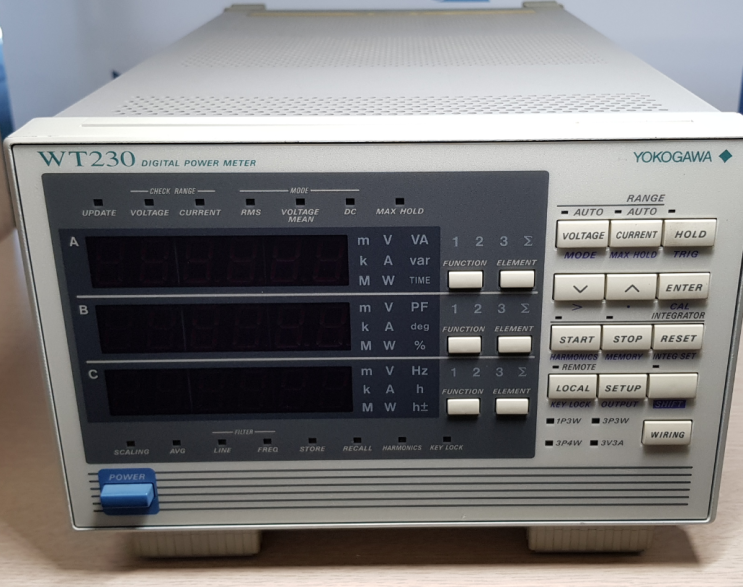 Digital Power Meter(3상) / Yokogawa / WT230 : 네이버 블로그