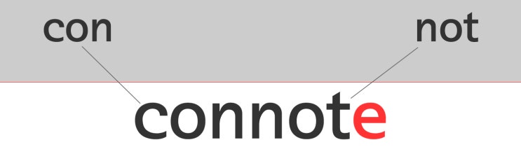 connote, connotation, denote, denotation - 어원, 어원학습, 단어 외우기 : 네이버 블로그