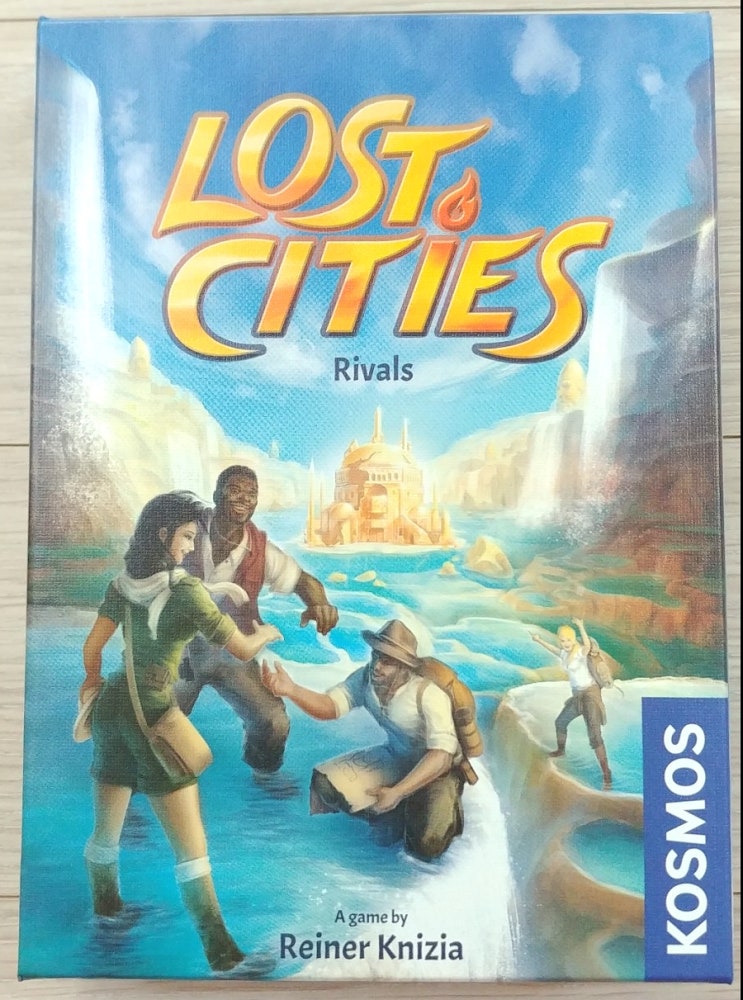 로스트 시티 - 라이벌 (Lost Cities - Rivals) 보드게임 개봉기 및 간단소개 / 로스트 시티에 경매가 더해졌다 ...