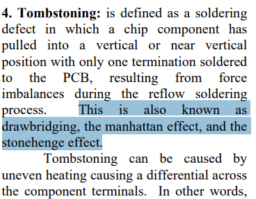 SMT 불량의 증상과 원인에 대한 자료 : 네이버 블로그