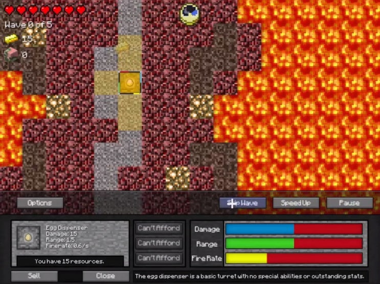 마인크래프트 디펜스 게임하기 [Minecraft Tower Defence] : 네이버 블로그