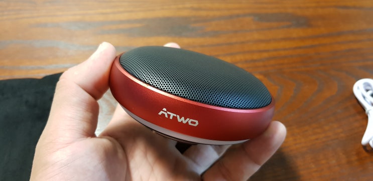 새로운 빨간맛! 무선 블루투스 스피커 에이투 AT9 : 네이버 블로그