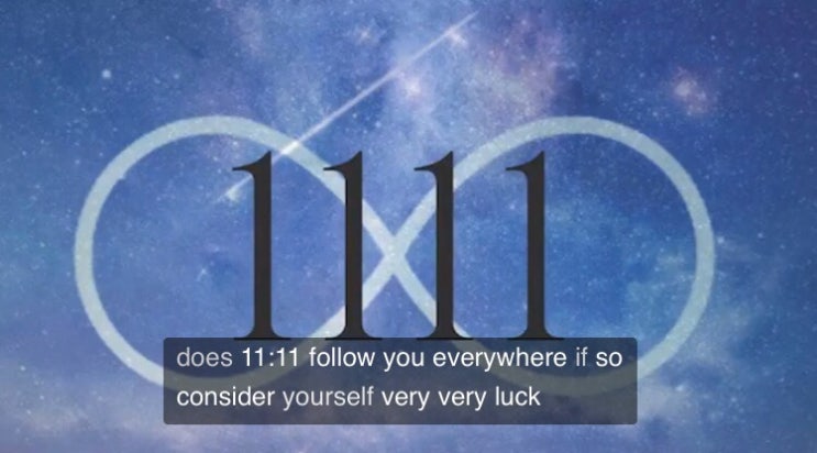 Angel number 1111 meaning -수비학 1111의 뜻 : 네이버 블로그