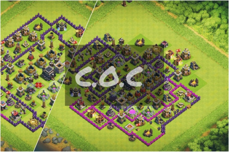 클오클 coc 9홀 최강 국민 배치 공략 : 네이버 블로그