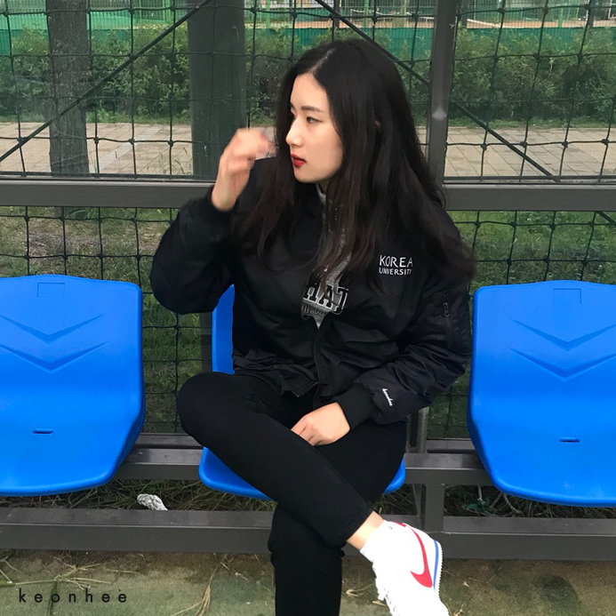 대학생 과잠 고려대학교 가정교육학과 항공점퍼 과잠제작후기 By 건희어패럴 네이버 블로그