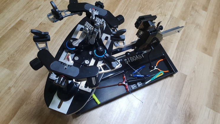 SIBOASI D223 Table Manual Stringing Machine(시보아시 수동 크랭크 머신 제품 사용방법 리뷰 및 ...