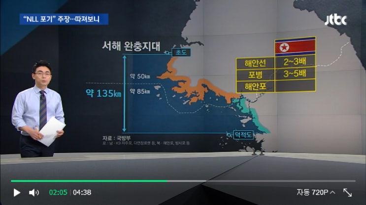 "문재인 정부, NLL 포기" 주장, 사실 따져보니… JTBC 거짓말 내용 ``` 0.0 : 네이버 블로그